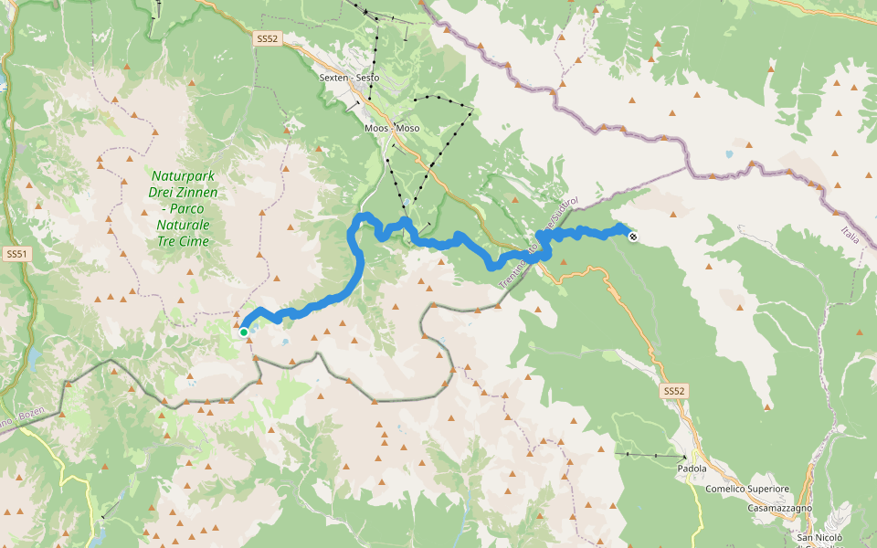 Italy Trail - Stage B07 | Walking Map