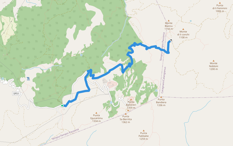 Italy Trail - Stage Z34 | Walking Map