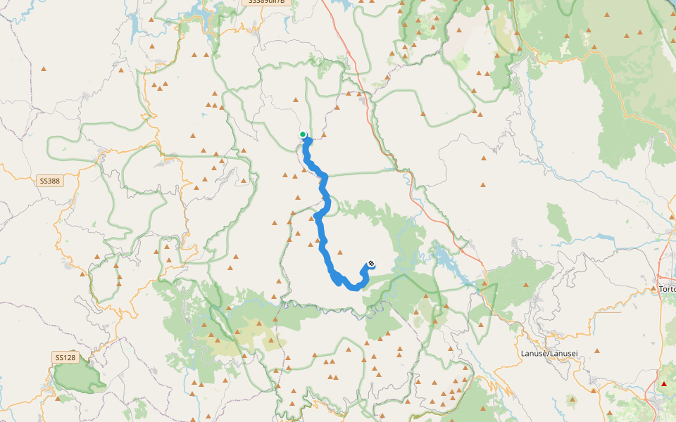 Italy Trail - Stage Z18 | Walking Map