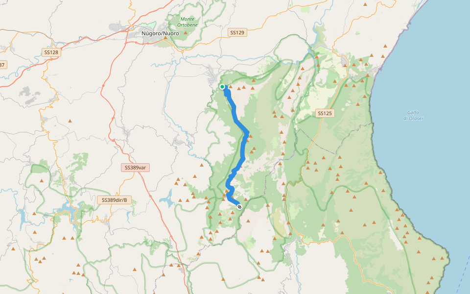 Italy Trail - Stage Z15 | Walking Map