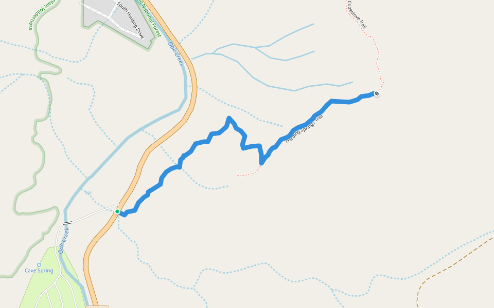 Harding Springs Trail #51 Hiking - Sedona, Arizona | Pacer