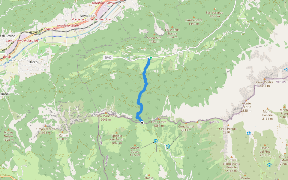 Troso in Manazzo Hiking Trail - Trentino-Alto Adige | Pacer