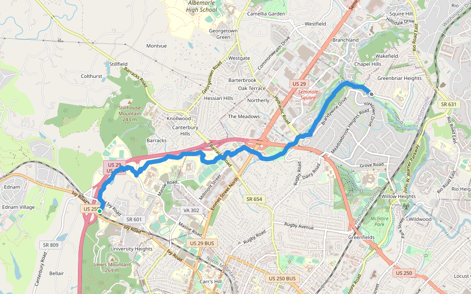 Rivanna Trail (RTF) Hiking - Charlottesville, Virginia | Pacer