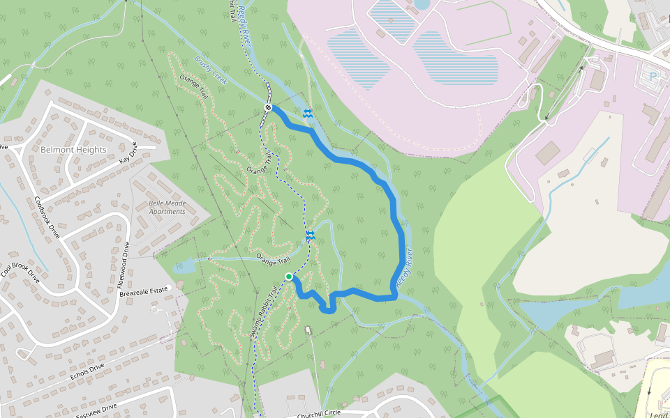 Tree Frog Trail in South Carolina | Walking Map