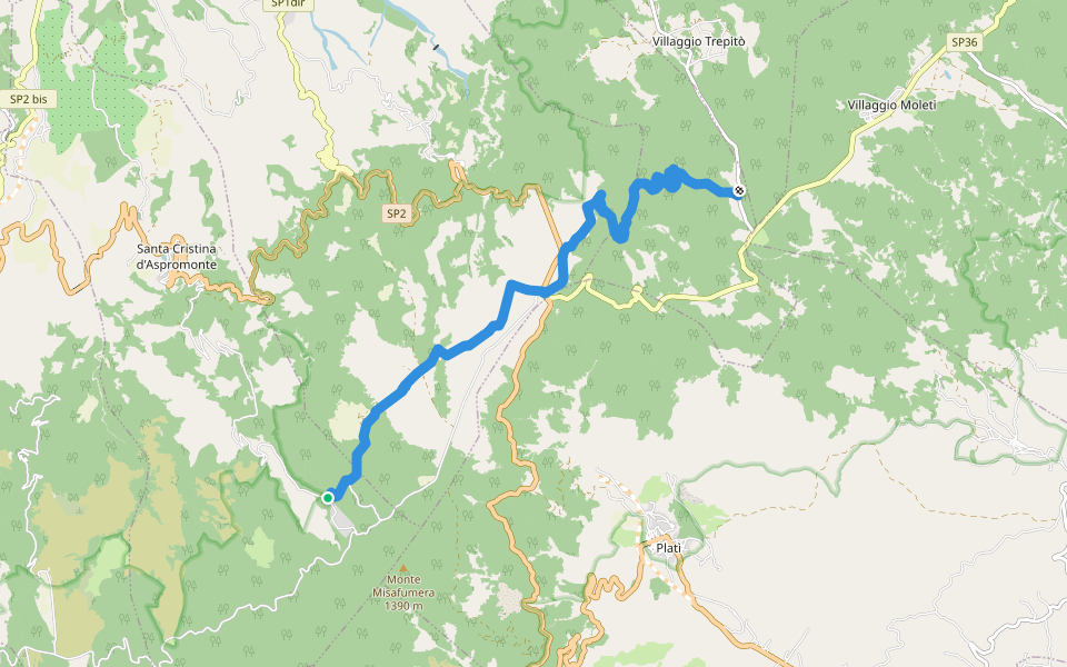 Italy Trail - Stage U05 | Walking Map