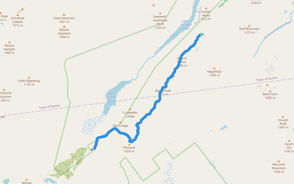 Colvin Range Trail Hiking - Saint Huberts, New York | Pacer