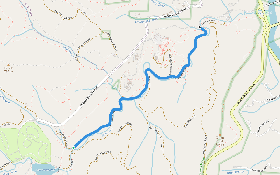 Bent Creek Trail Hiking - Asheville, North Carolina | Pacer