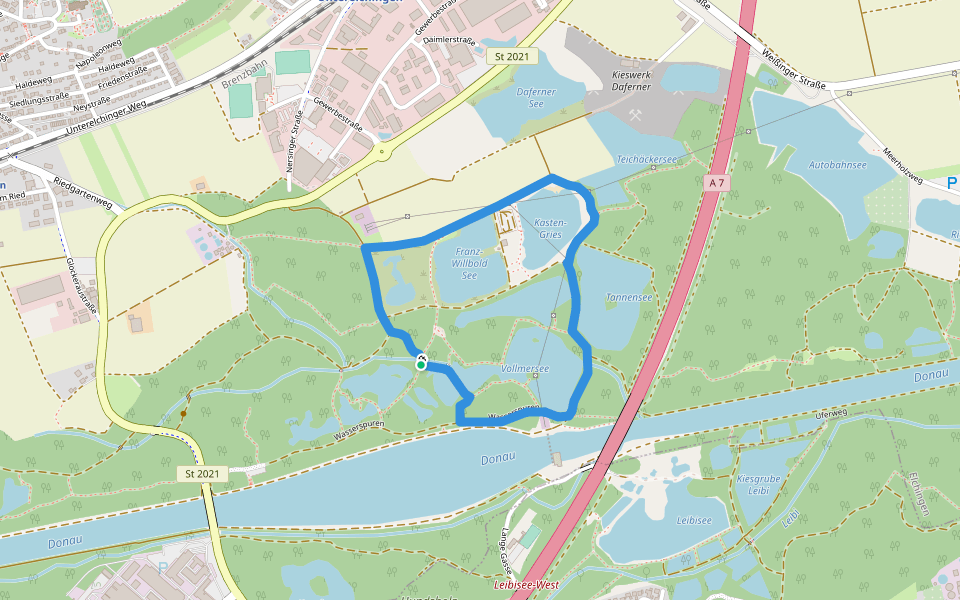 Seen- Tour Hiking Trail - Elchingen, Bayern | Pacer