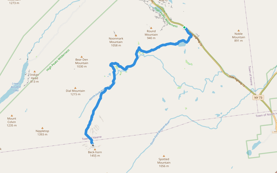 Ten Trail Hiking - Keene Valley, New York | Pacer