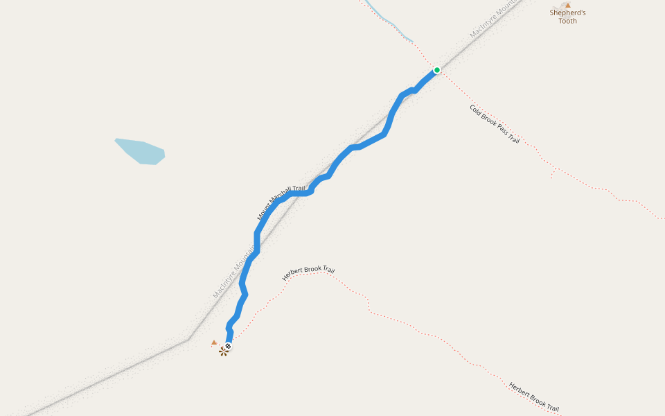 Marshall Trail in New York | Walking Map