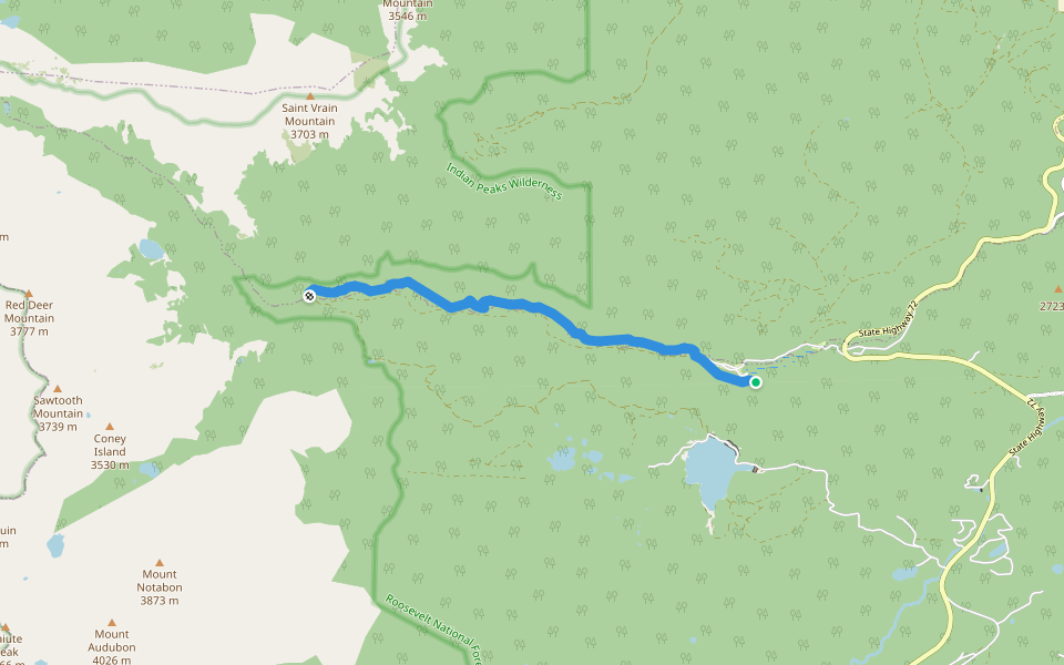 Buchanan Pass Trail Hiking - Lyons, Colorado | Pacer