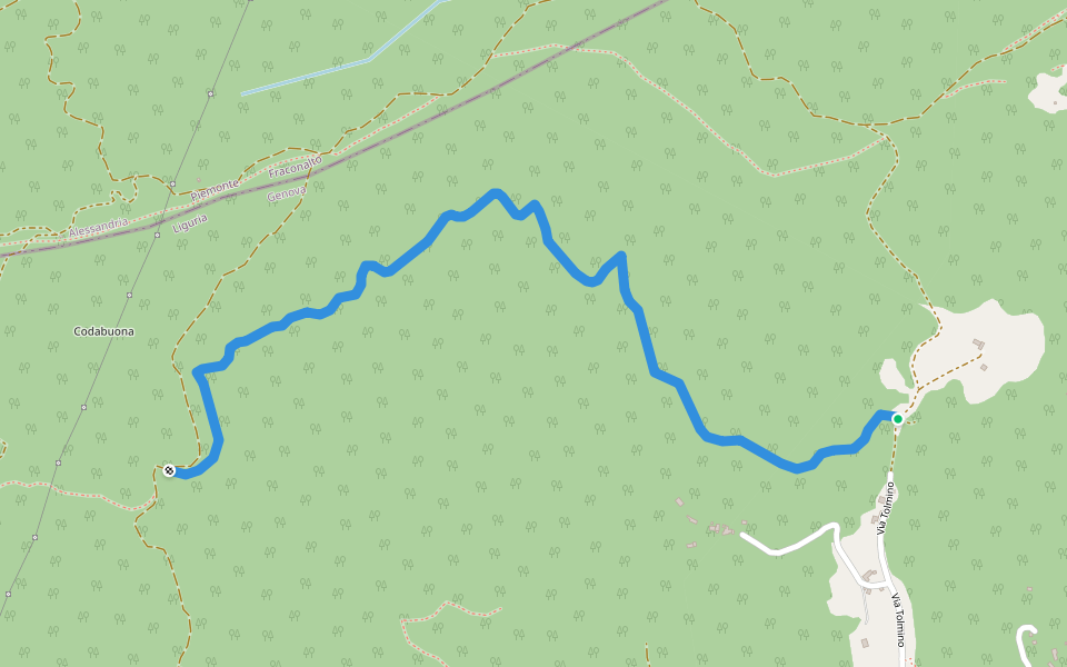 Casaregio - Mignanego Hiking Trail - Liguria | Pacer