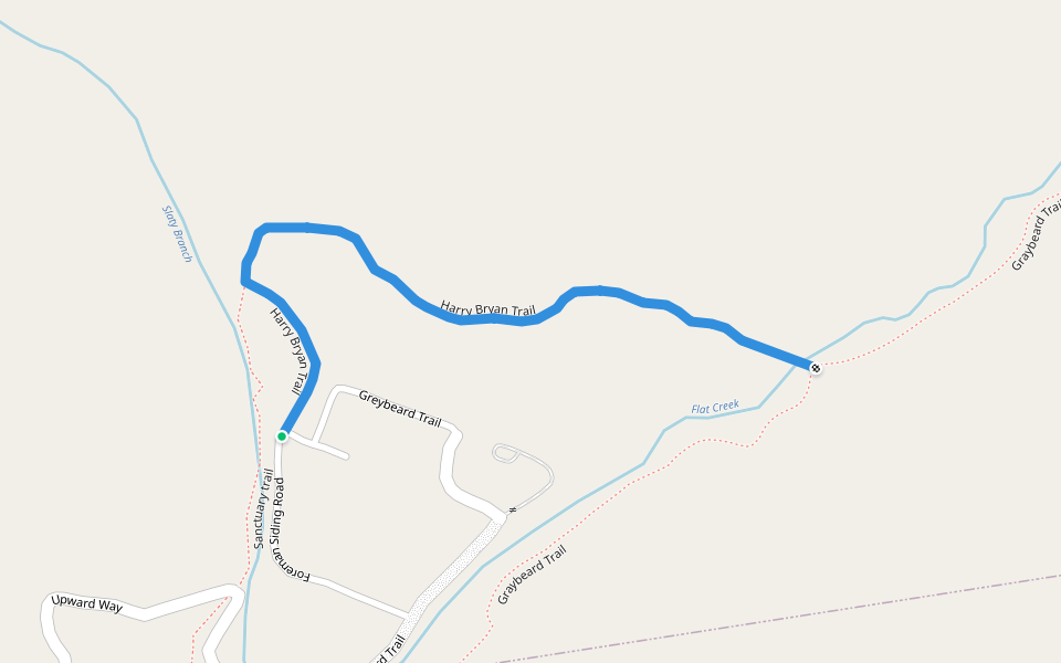 Harry Bryan Trail in North Carolina | Walking Map