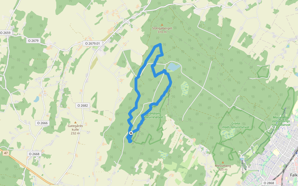 Gul 9 km | Walking Map