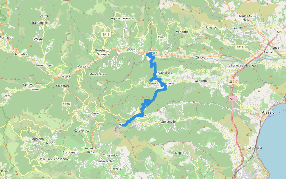 High Lands (Ponterotto - Casanova Lerrone - Poggio Bottaro - Testico ...