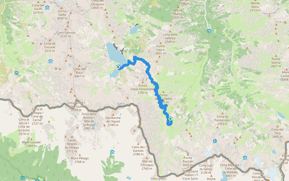 Italy Trail - Stage E09 | Walking Map
