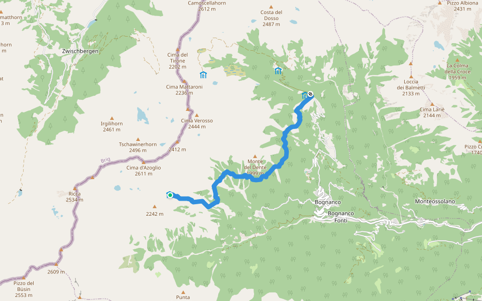 Italy Trail - Stage E57 | Walking Map