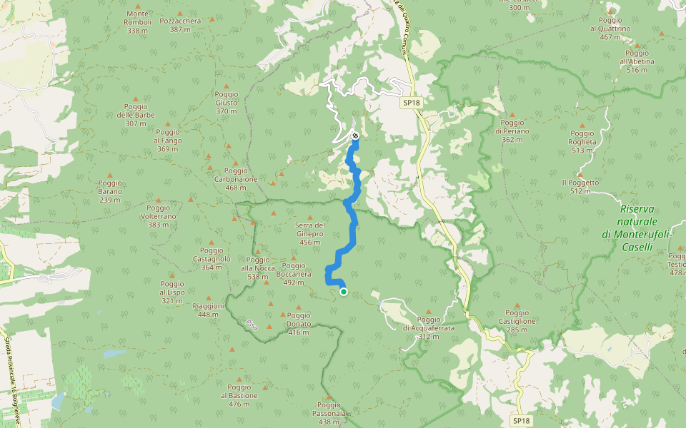 Chests Hiking Trail - Sassa, Toscana | Pacer