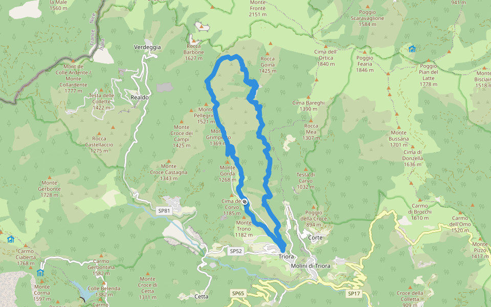 Triora-Goina-Triora Hiking Trail - Liguria | Pacer