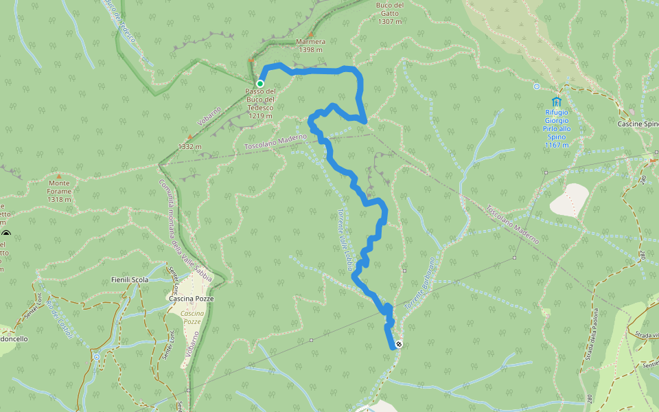 Charcoal mule track Walking and Running - Lombardy | Pacer
