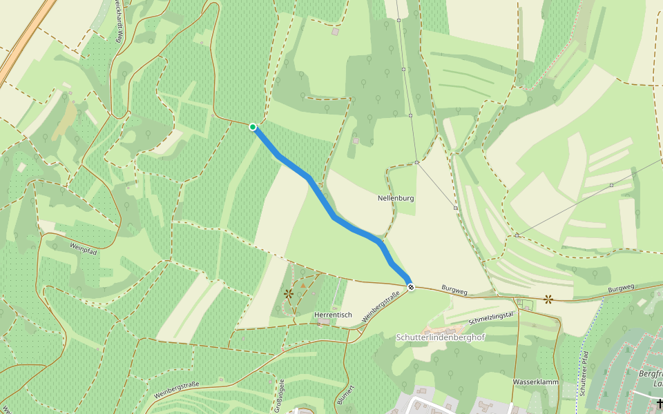 Nellenburg - Schutterlindenberg in Baden-Württemberg | Walking Map