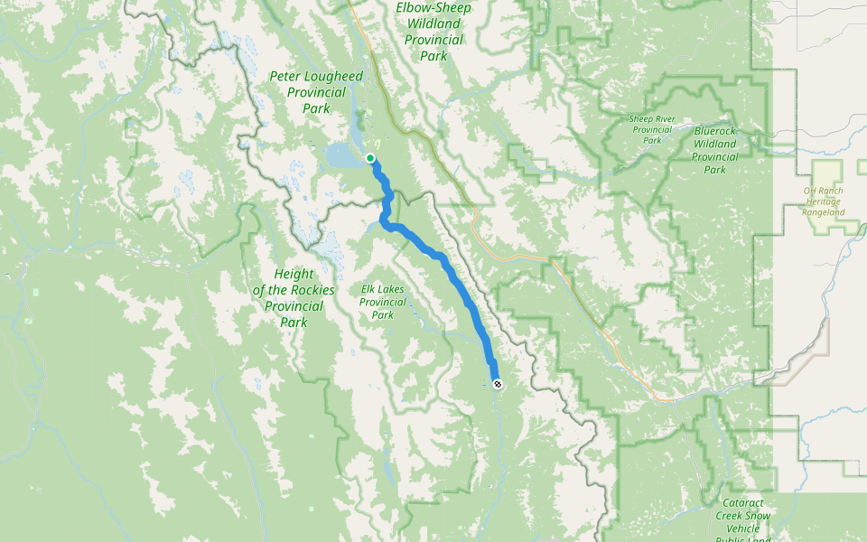 GDT esc in Alberta | Walking Map