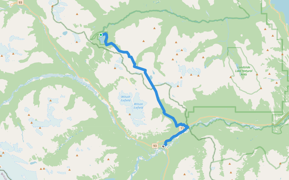 GDT eiv Hiking Trail - Nordegg, Alberta | Pacer