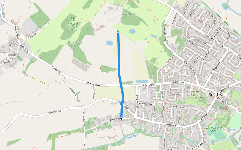 Southwell Heritage Trail Walking and Running - England | Pacer