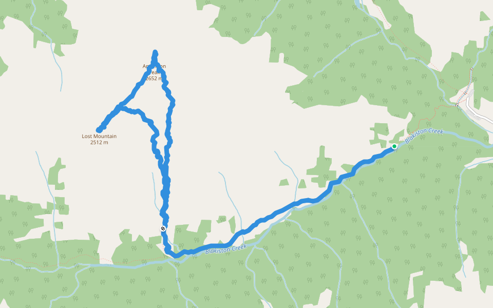 Anderson Peak Route Hiking Trail - Waterton Park, Alberta | Pacer
