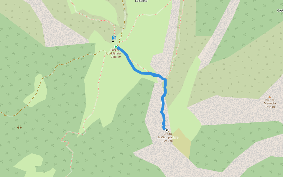 Pala del Fien equipped path Hiking Trail - Veneto | Pacer