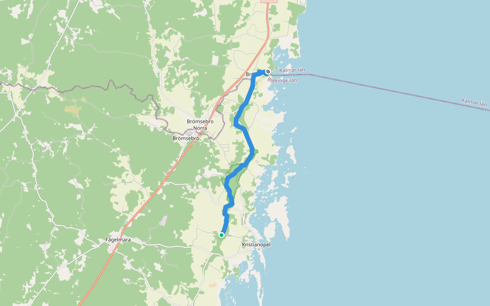 Blekingeleden Etapp 15: Kristianopel–Bröms Walking And Running Trail ...