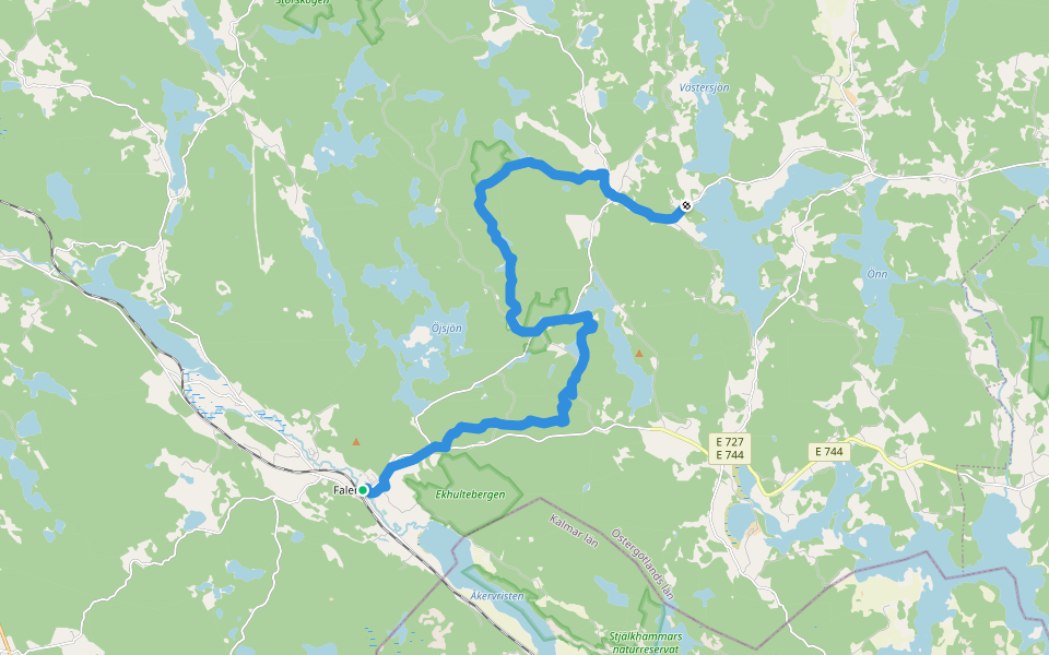 Östgötaleden: Falerum-Vadet Hiking Trail - Östergötlands län | Pacer