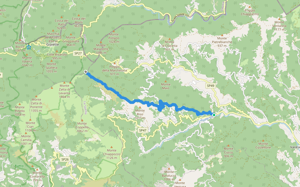 Ponte Parano – Cadonica – Passo del Cavallo – Sorgenti del Vara - AVML ...