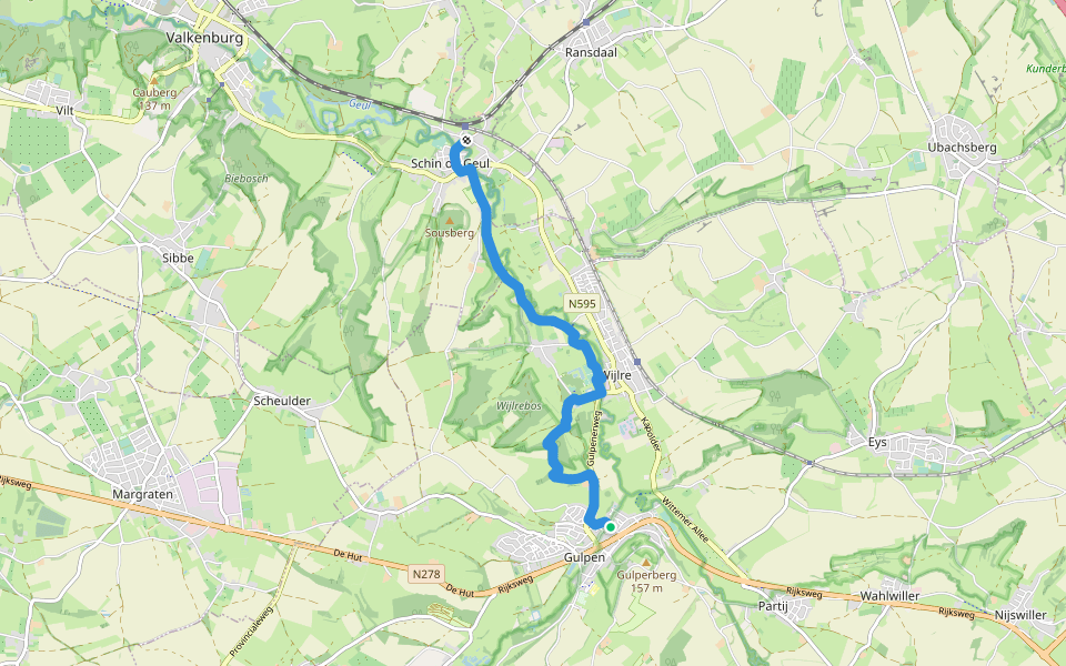 Pilgrim's Path 2 - 12 Hiking Trail - Wijlre, Limburg | Pacer