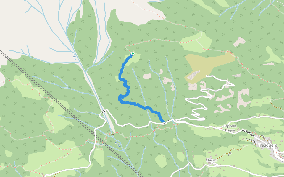 F40 junction F00 1160 m - Alpe Agro Dentro1731 | Walking Map