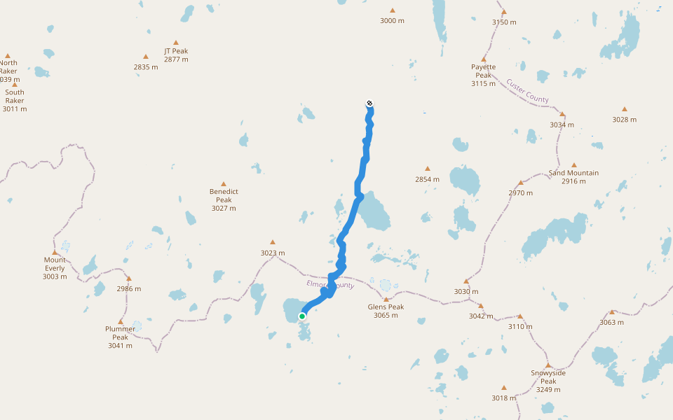 Ten Lake Basin Trail Hiking - Lowman, Idaho | Pacer