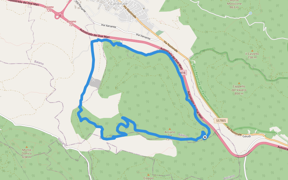 Renella pass | Walking Map