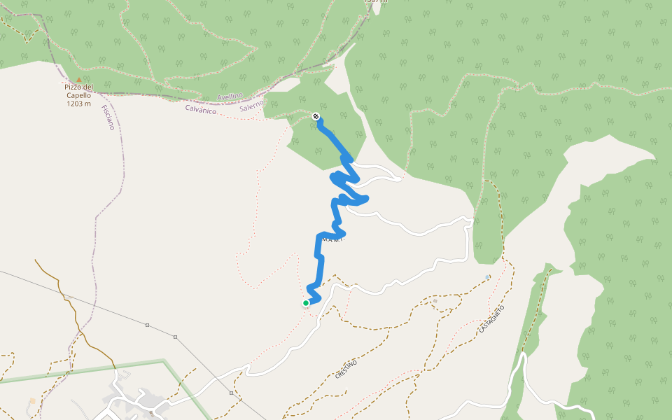 Old pilgrim path | Walking Map