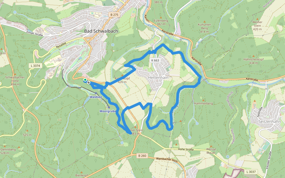 Nordic Walking Park 8 - Bad Schwalbach, Hessen | Pacer