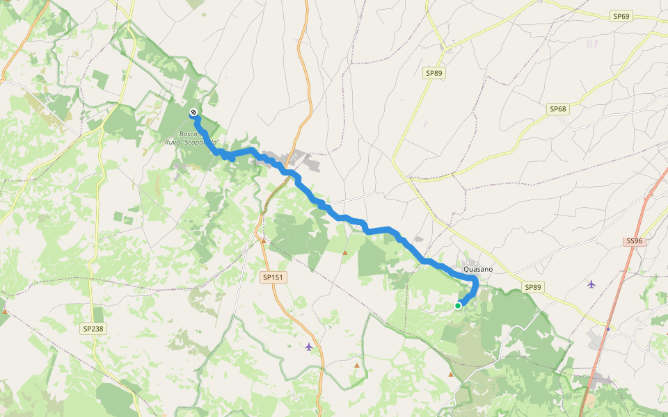 Italy Trail - Stage R08 | Walking Map
