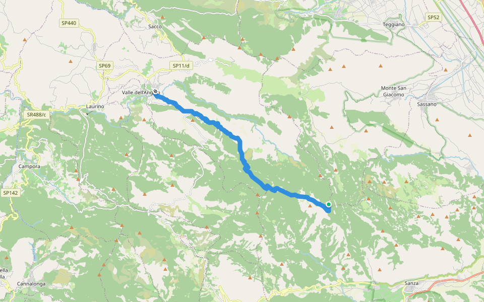 Italy Trail - Stage S03 | Walking Map