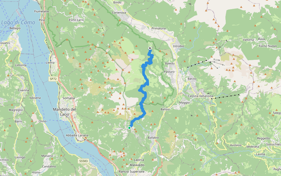 Lower crossing of the Grigne Hiking Trail - Lombardia | Pacer