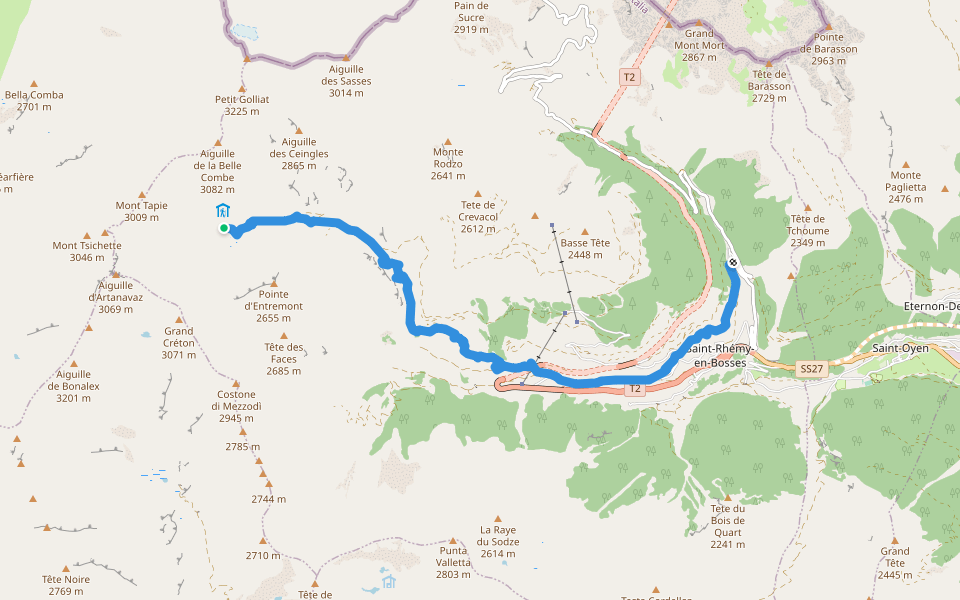 Italy Trail - Stage F10 | Walking Map