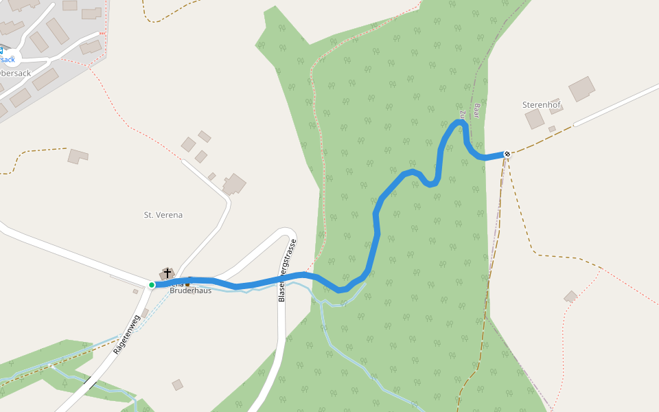 St. Verena-Stars in Zug | Walking Map