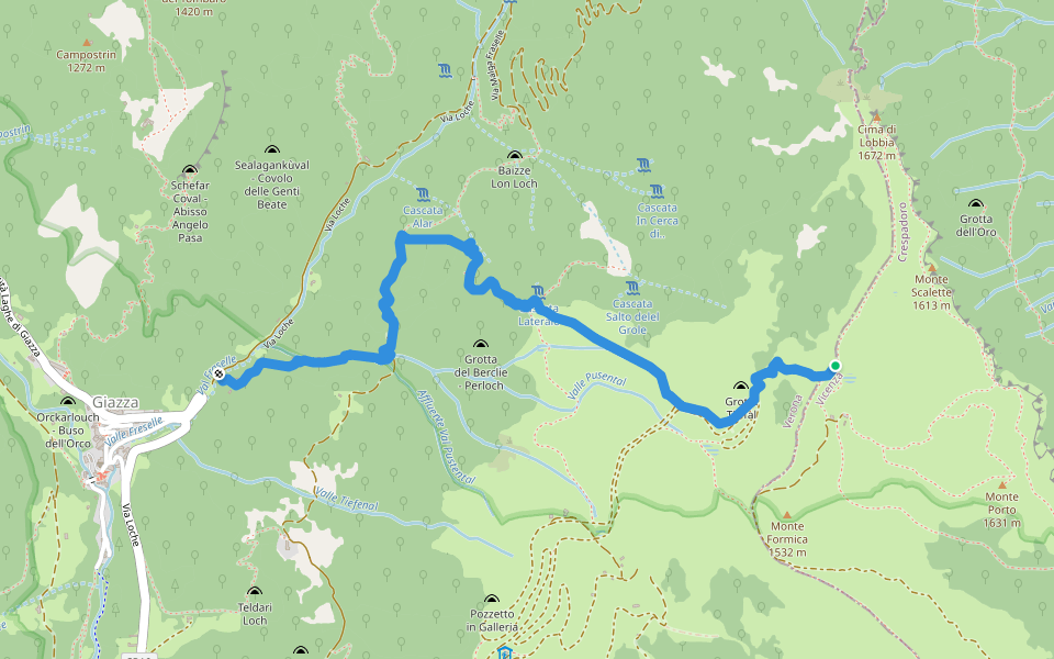 Marco Righetti path | Walking Map