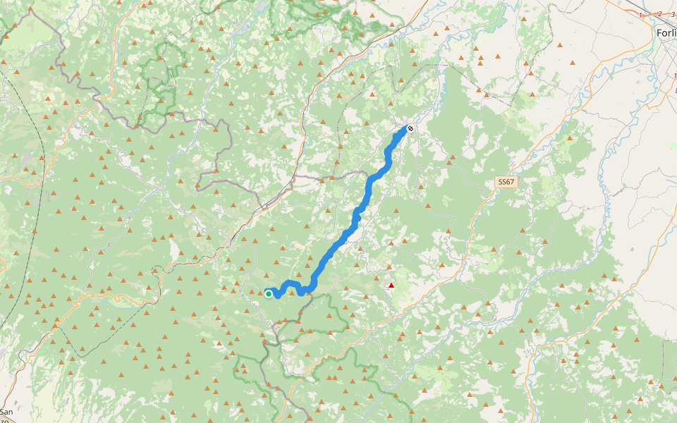 Paths of Mercy: Stage 9 | Walking Map