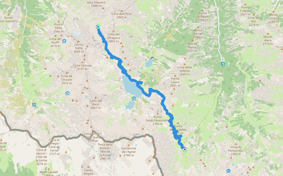 Via Alpina Red R143 Hiking Trail - Piemonte | Pacer