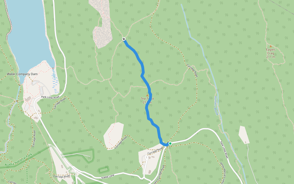 Triad Trail in Maine | Walking Map