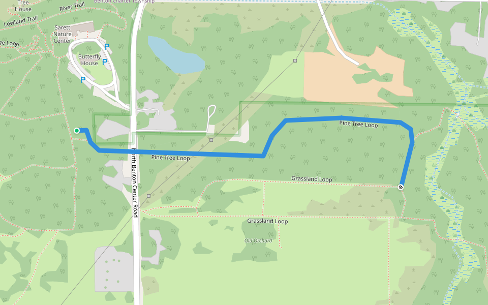 Pine Tree Loop Walking And Running Trail - Benton Harbor, Michigan | Pacer