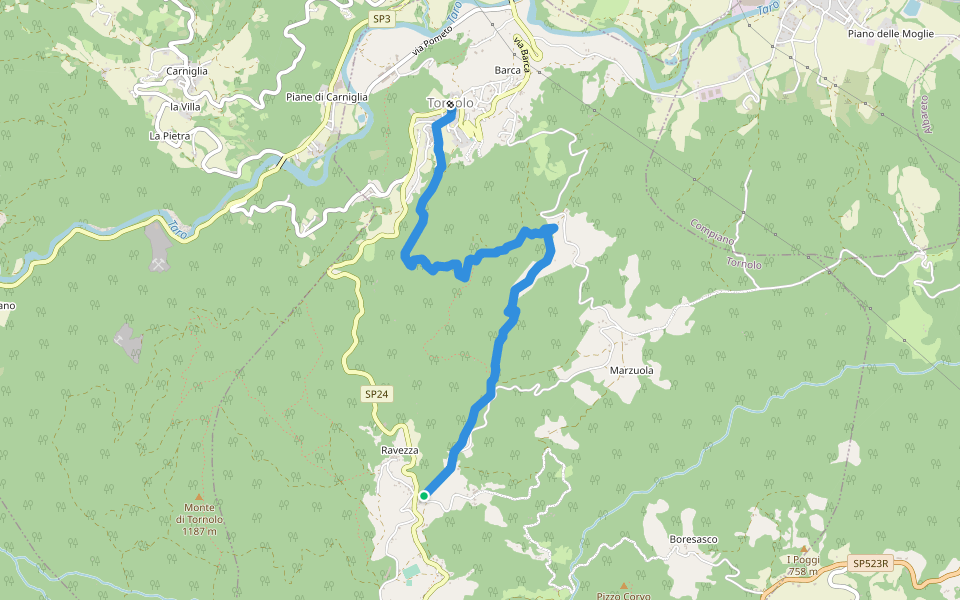 Tornolo - Madonna del Beech - Provincial Road 38/24 Hiking - Emilia ...